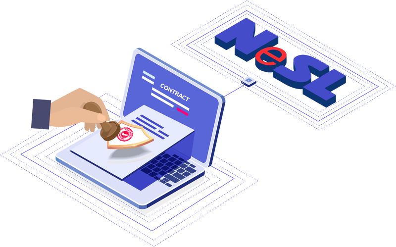 NeSL Authentication - Register and Submit Information to NeSL DDE